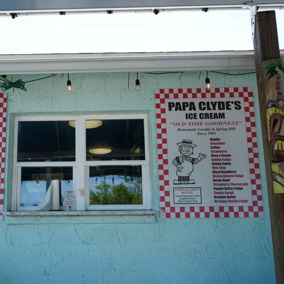 Papa Clyde’s Ice Cream at Silver Dolphin – Classic Cones, Sundaes & Shakes